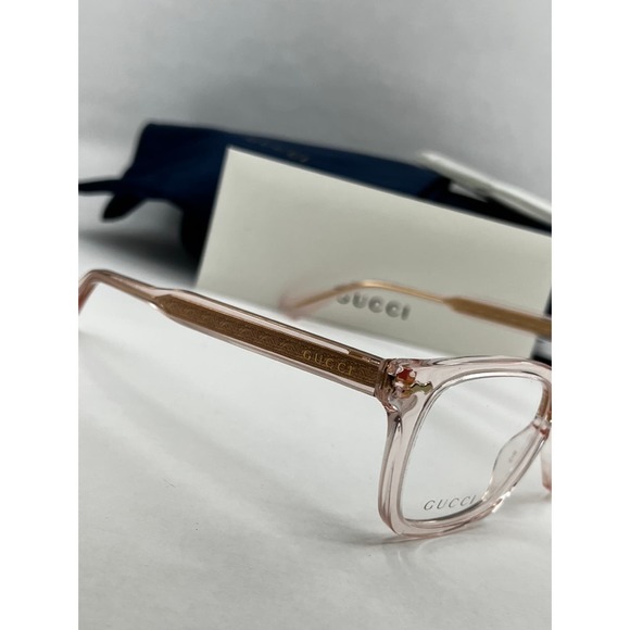 Gucci | Accessories | New Gucci Gg84o Pink Crystal Eyeglasses Frames ...